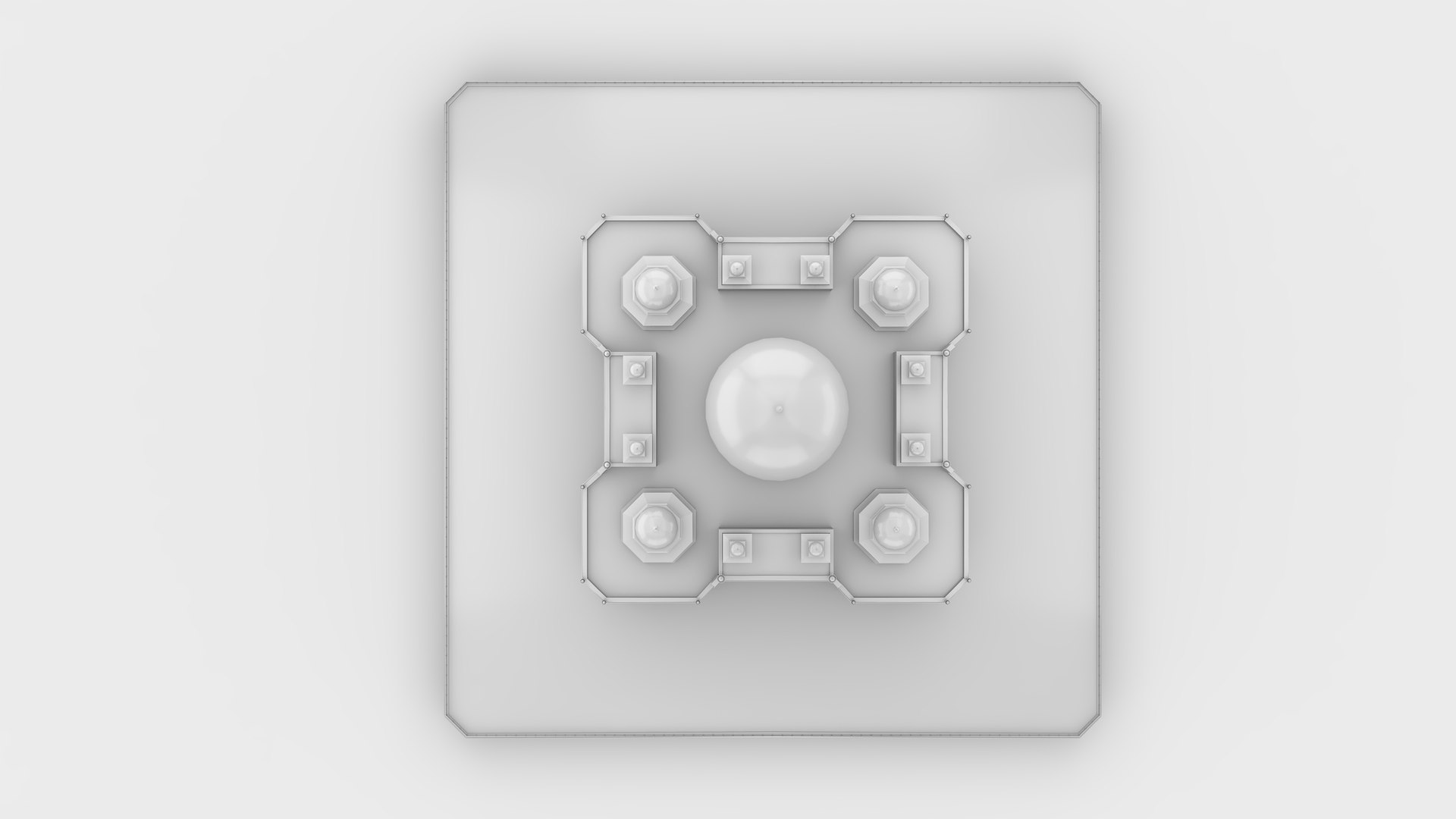 Humayun Tomb 3D Model - TurboSquid 2220366