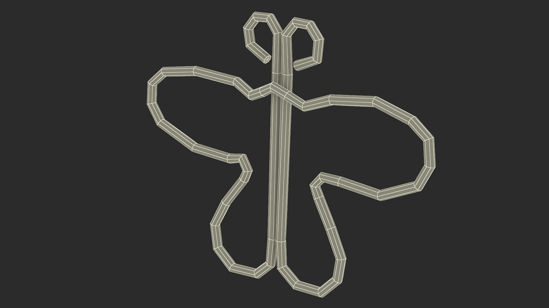 Butterfly Shaped Paper Clip 3D - TurboSquid 2193096