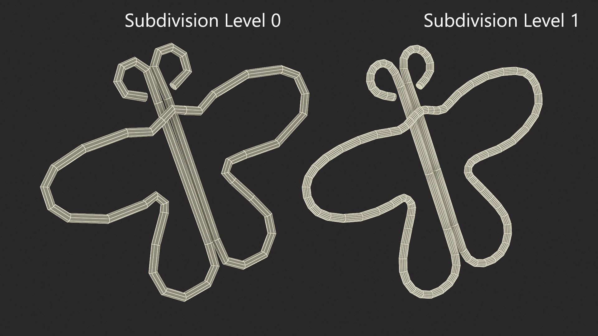 Butterfly Shaped Paper Clip 3D - TurboSquid 2193096