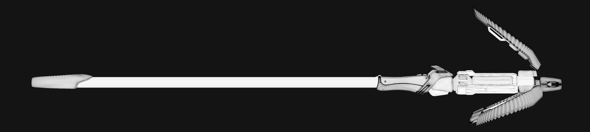 Overwatch caduceus staff 3D - TurboSquid 1334858