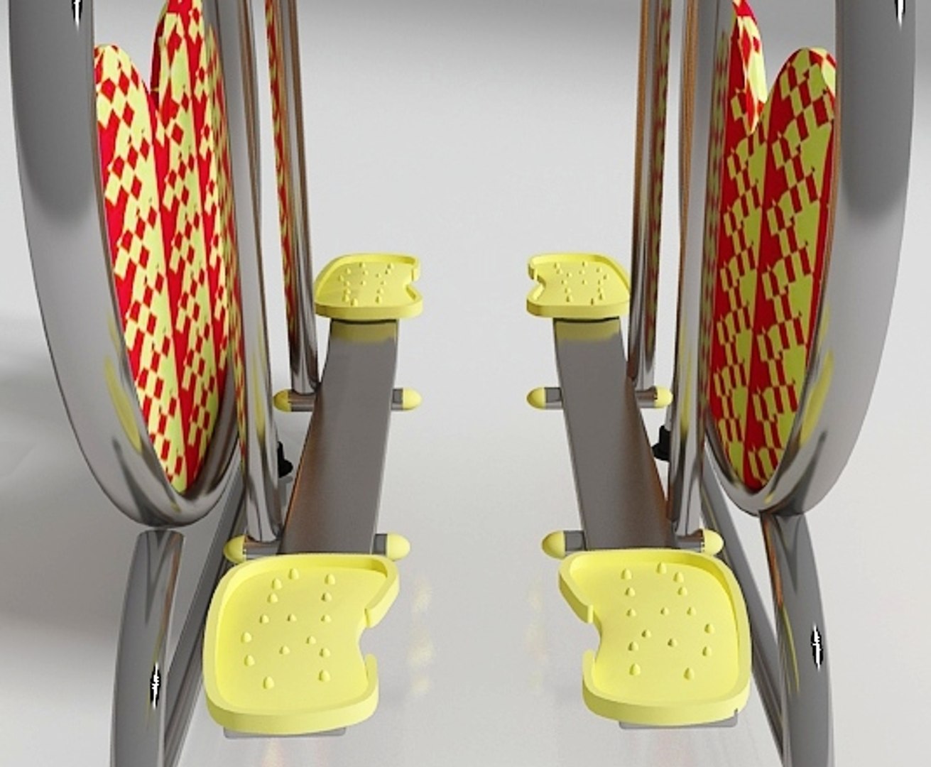 Model Of Airwalker Exercise Machine