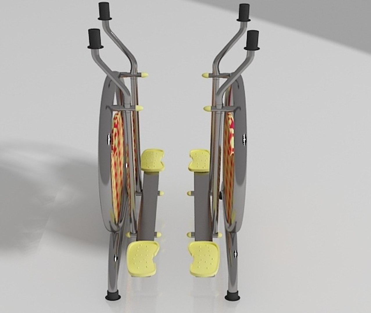 Model Of Airwalker Exercise Machine