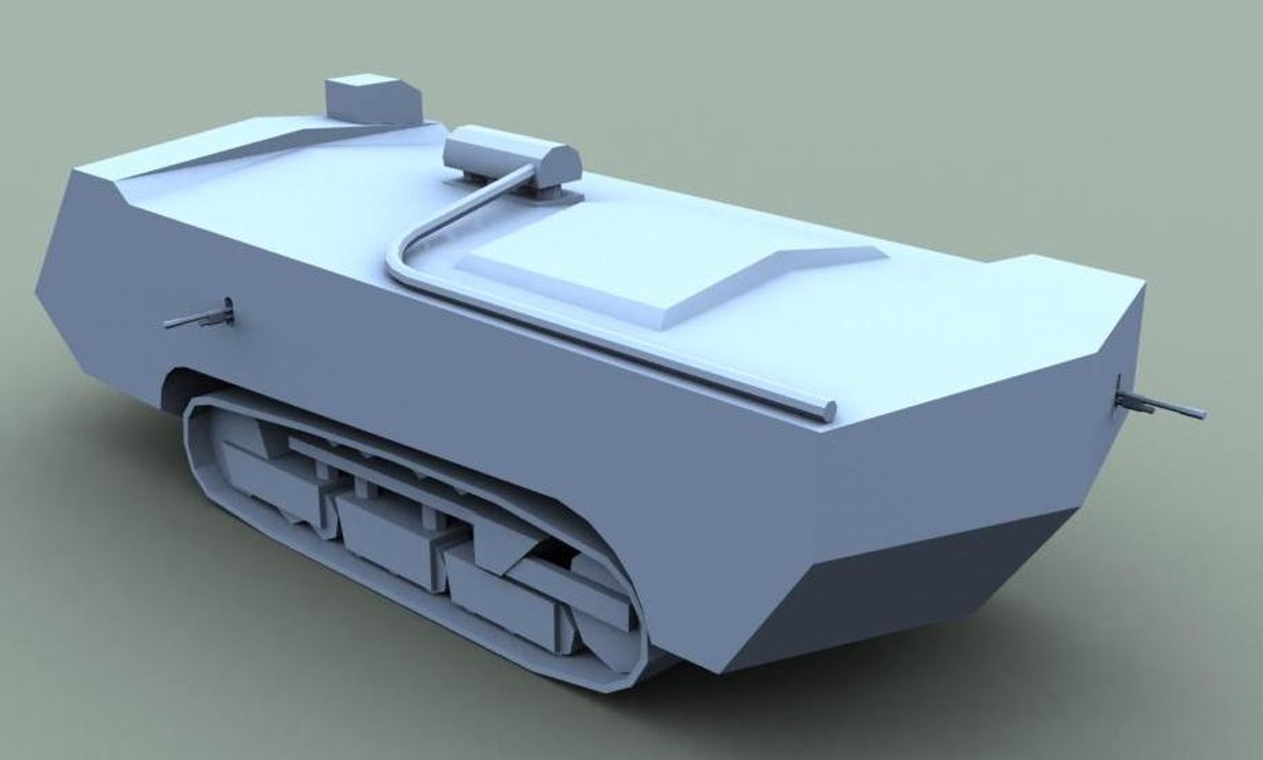 3d Saint Chamond Model