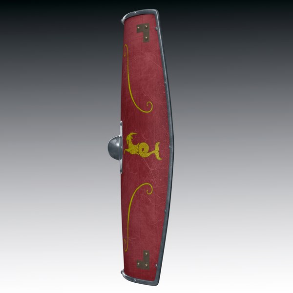obj roman shield