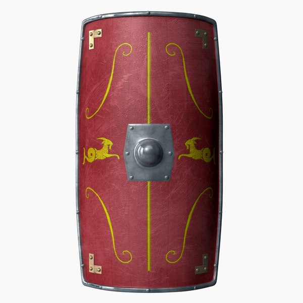 obj roman shield