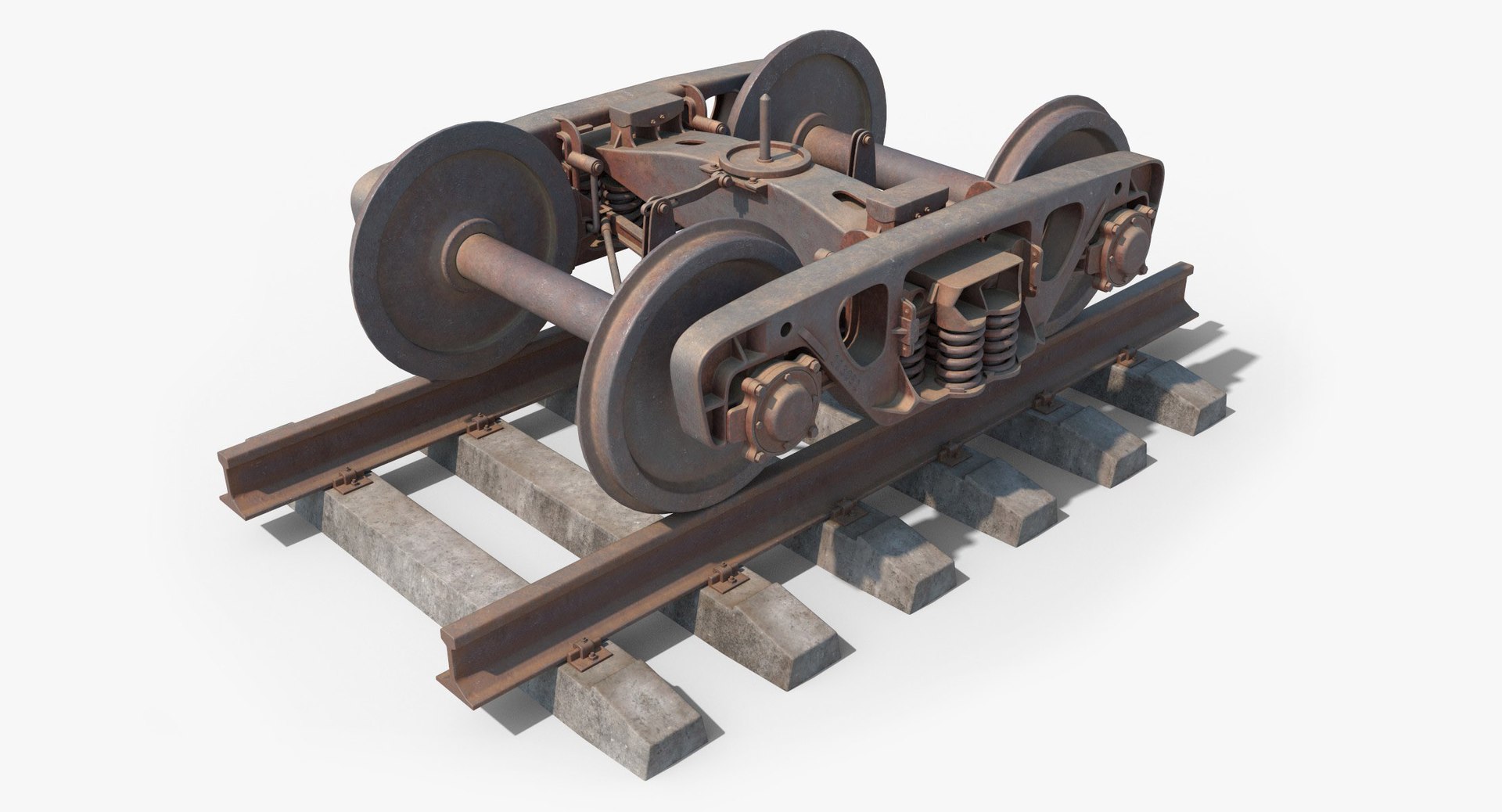 Bogie 18-100 Model - TurboSquid 1375566