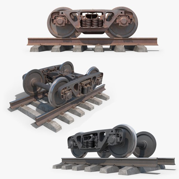 3d train wheels