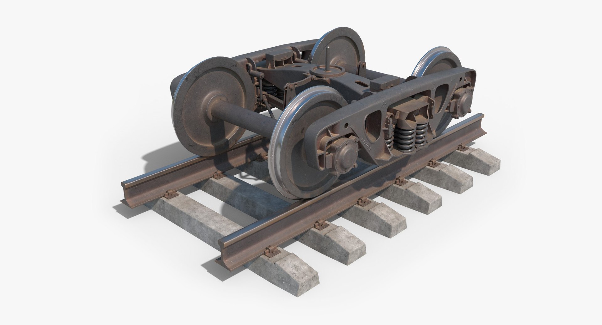 Bogie 18-100 Model - TurboSquid 1375566