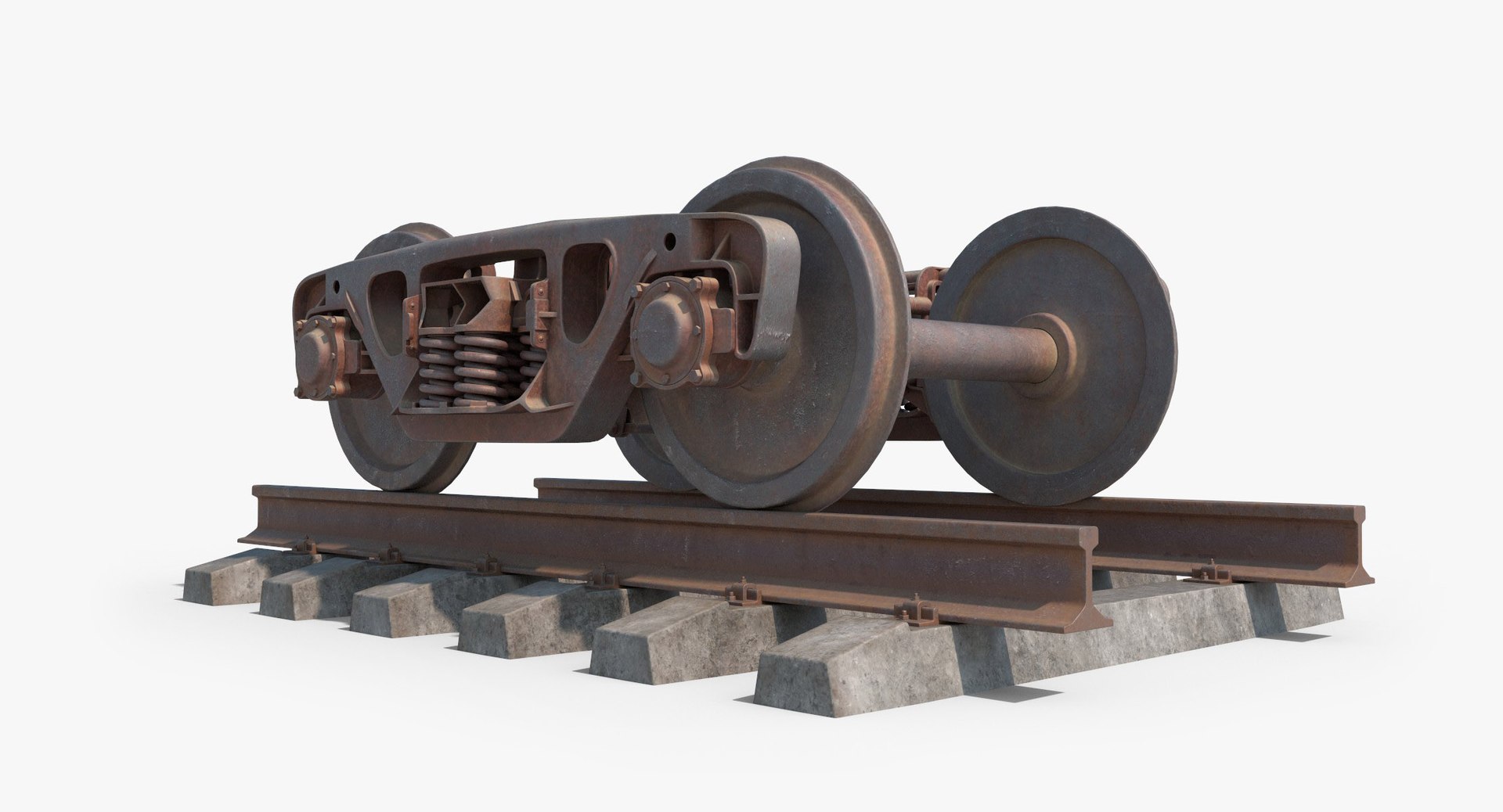 Bogie 18-100 Model - TurboSquid 1375566