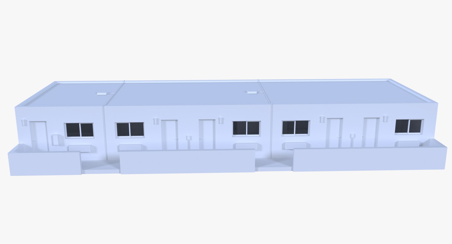 3d model motel interior