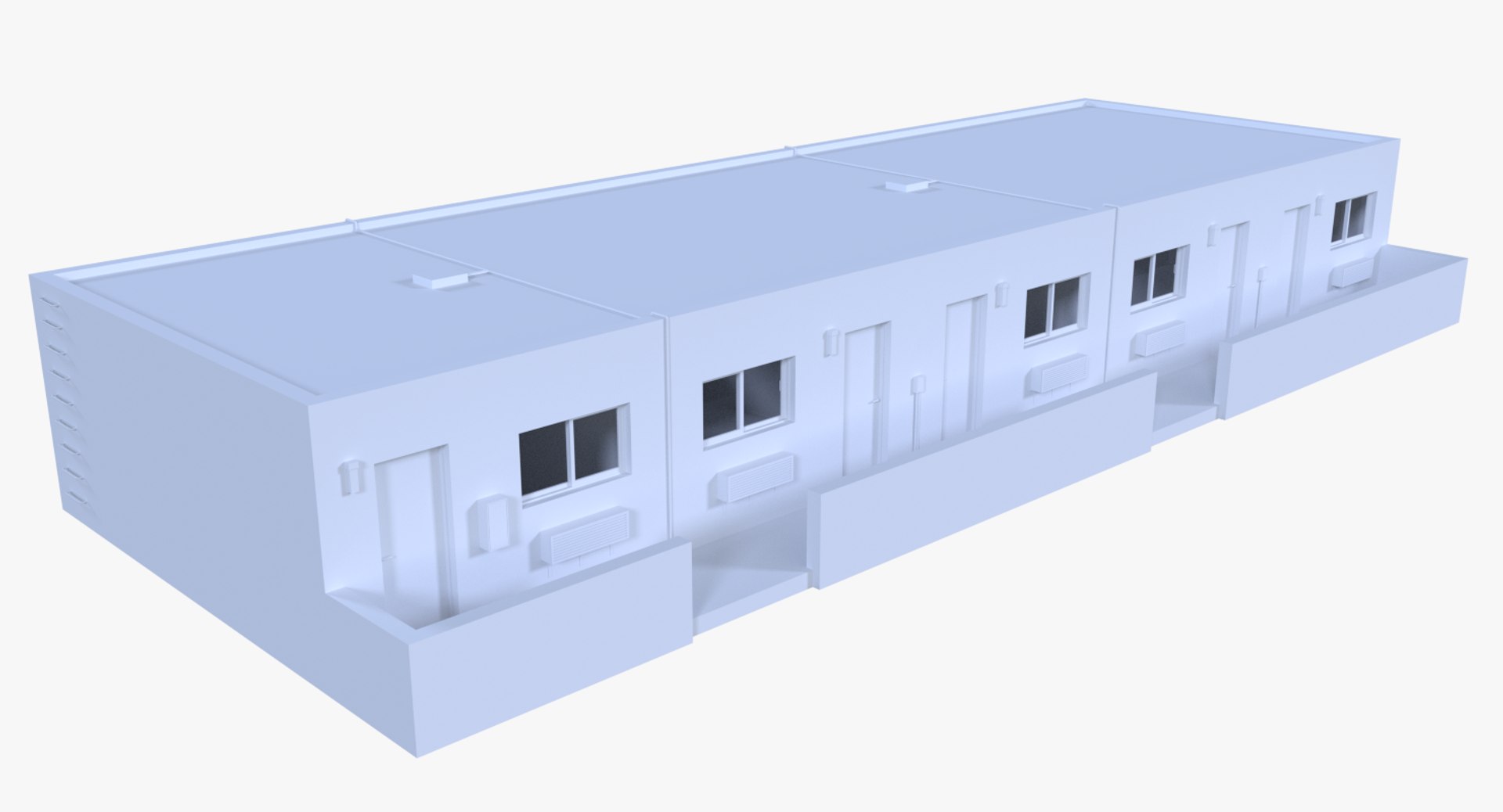 3d model motel interior