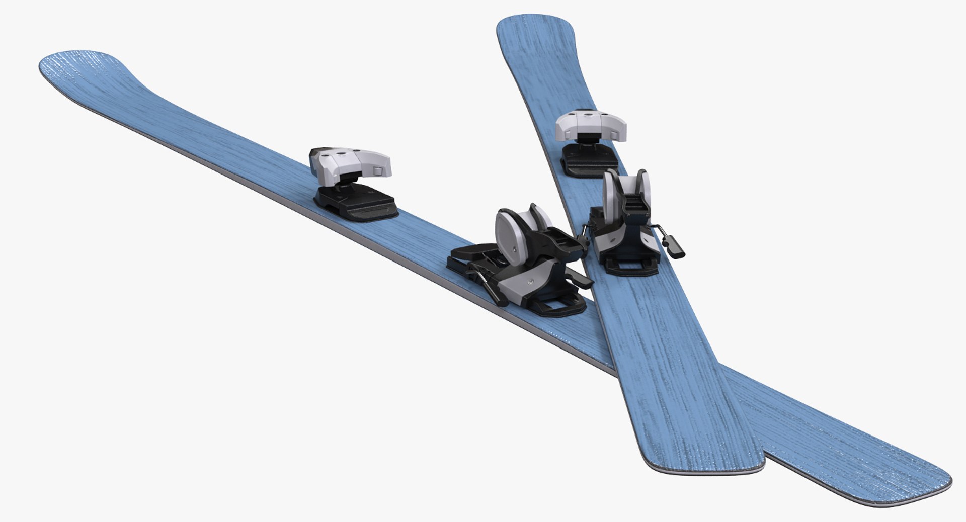 3d Model Snow Ski Modeled