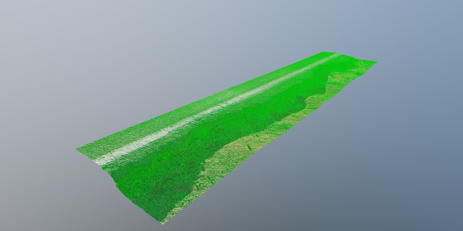 3D Photoscanned Edge Asphalt Road Model - TurboSquid 1655489