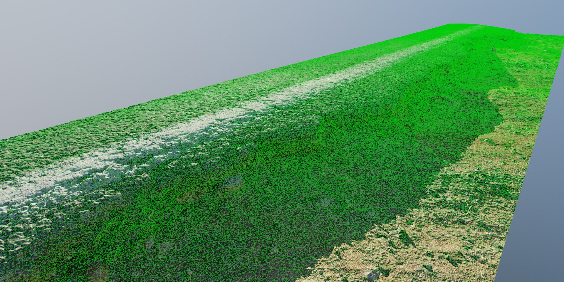 3D Photoscanned Edge Asphalt Road Model - TurboSquid 1655489