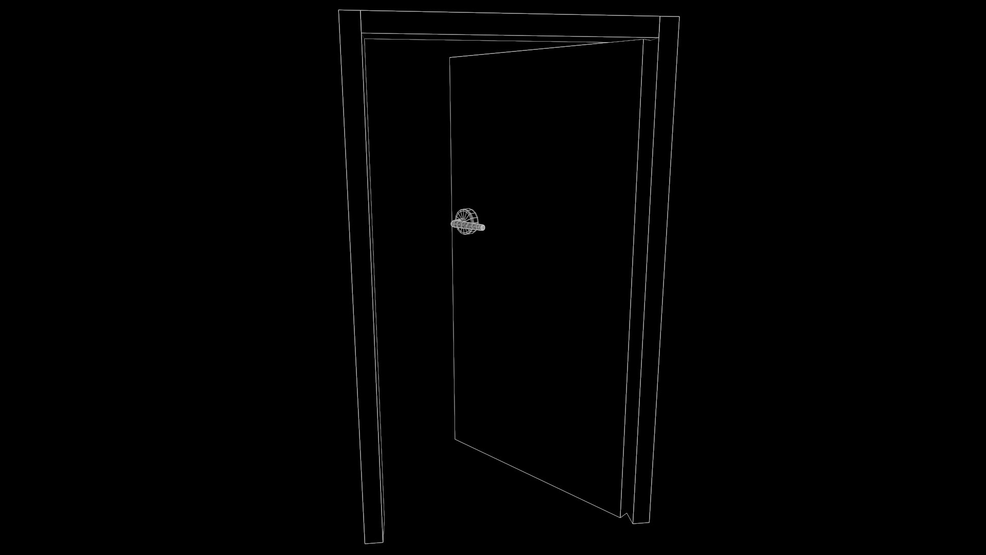 Door Game Ready Low Poly PBR 3D Model 3D Model - TurboSquid 2183067