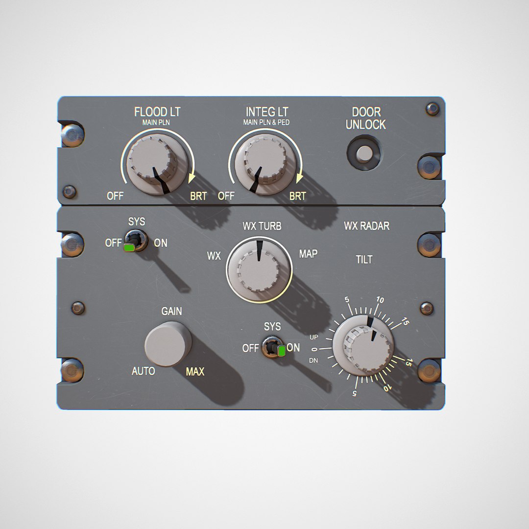 3D Flood Panel Model - TurboSquid 1386226