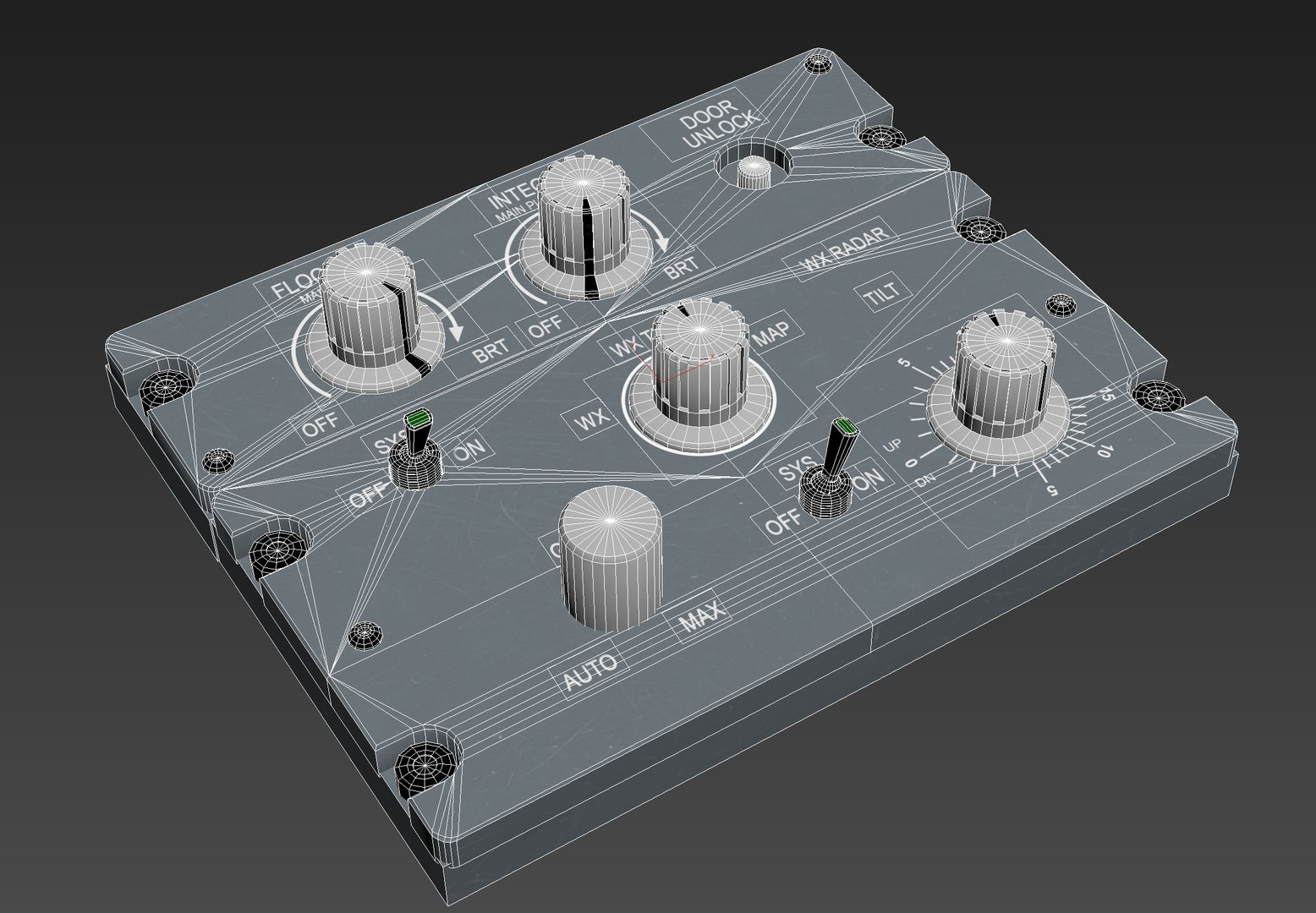 3D Flood Panel Model - TurboSquid 1386226