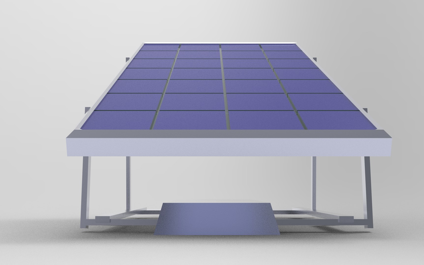 Simple Sun Panel Model - TurboSquid 1945504
