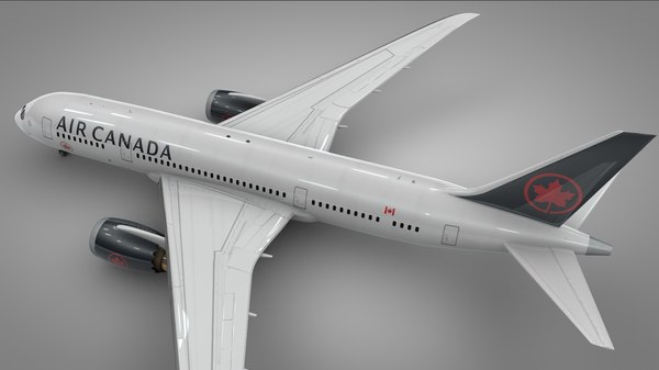 Boeing 787 dreamliner air canada 3D model - TurboSquid 1610116