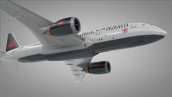 Boeing 787 dreamliner air canada 3D model - TurboSquid 1610116