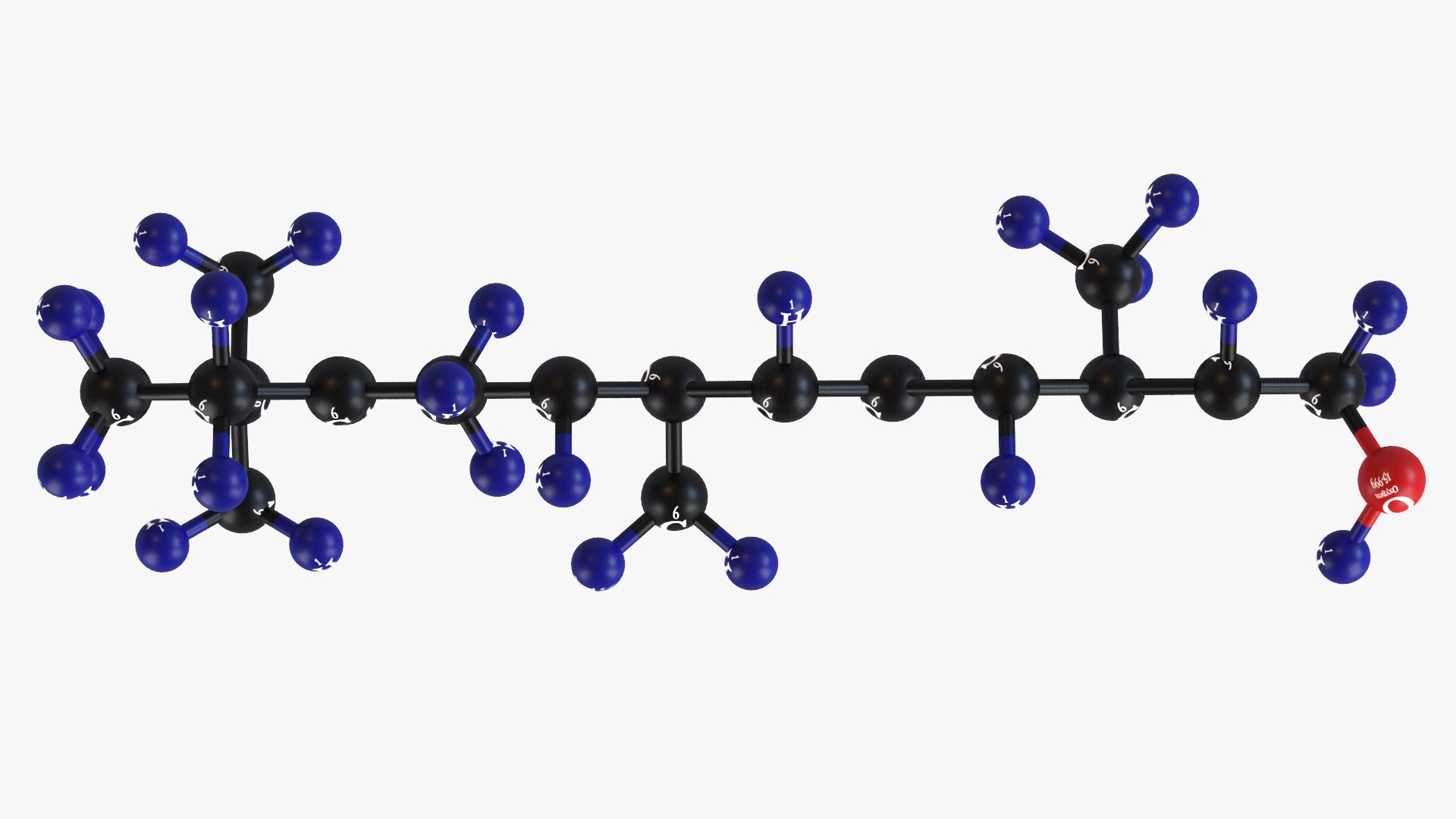 3D Vitamin A-molecular Model - TurboSquid 1448309