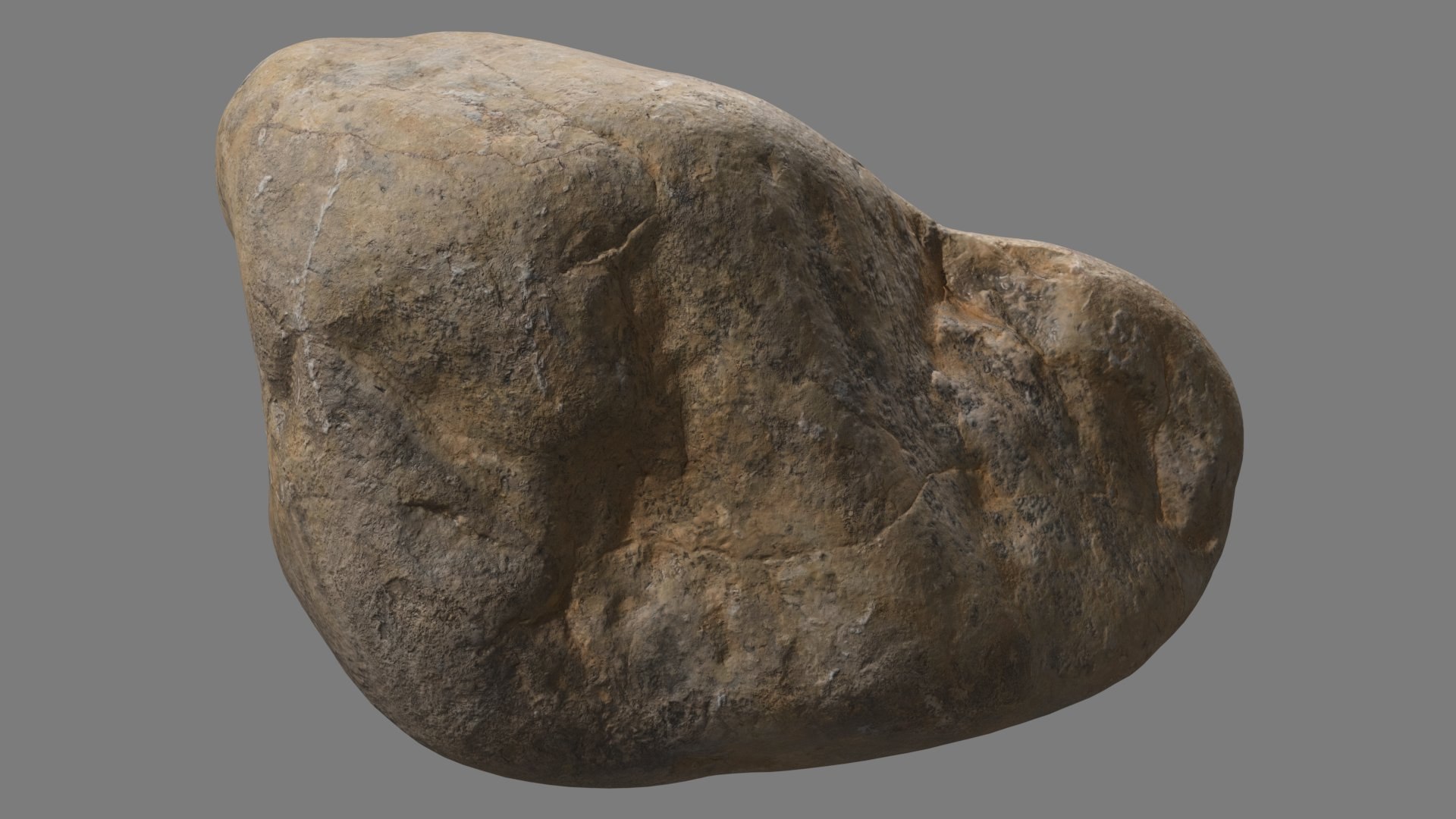 3D River Stone 11 - TurboSquid 1979137