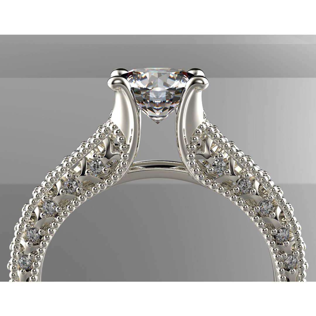 3d Engagement Ring