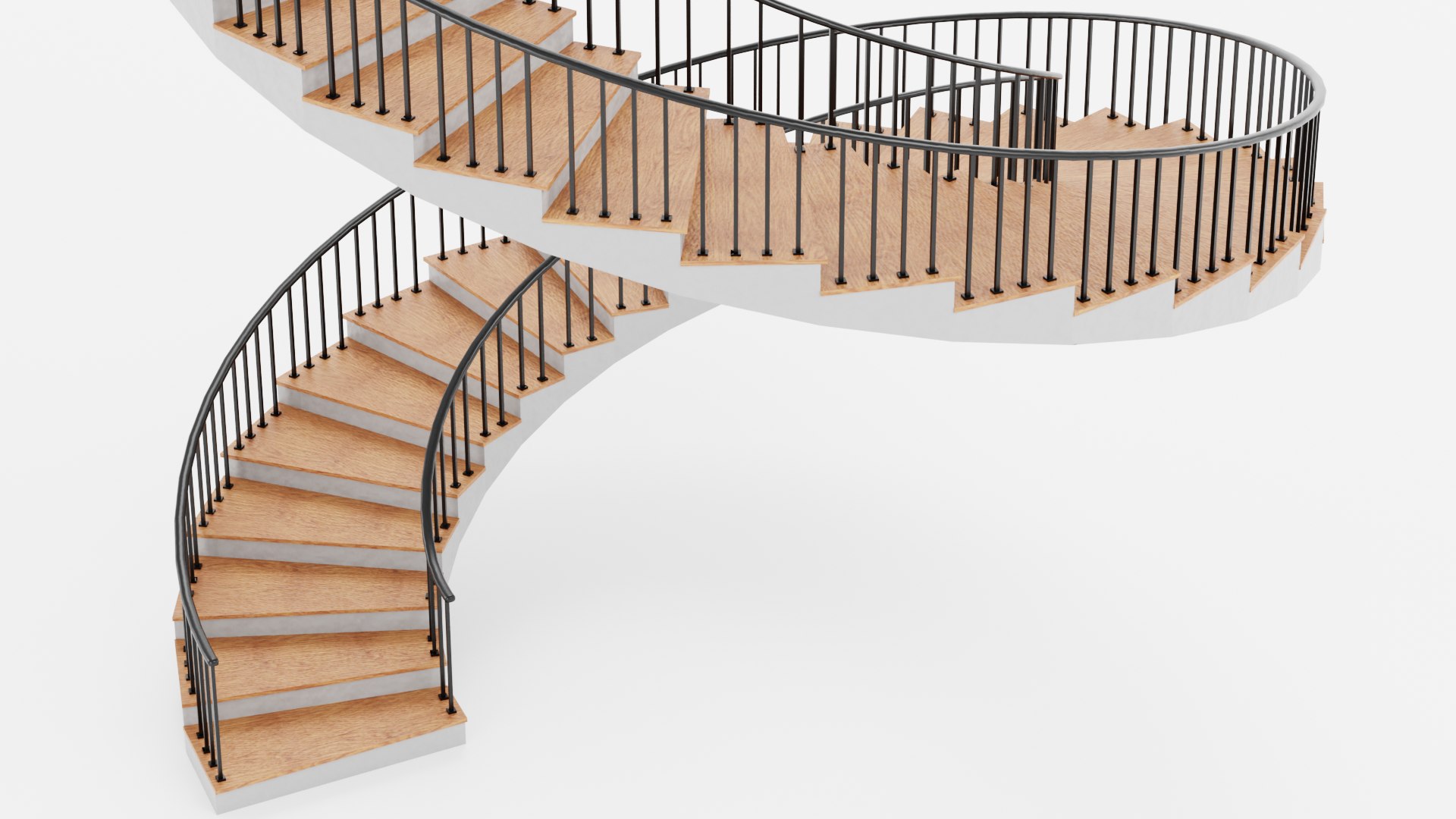 3D Spiral Staircase 06 - TurboSquid 2289191