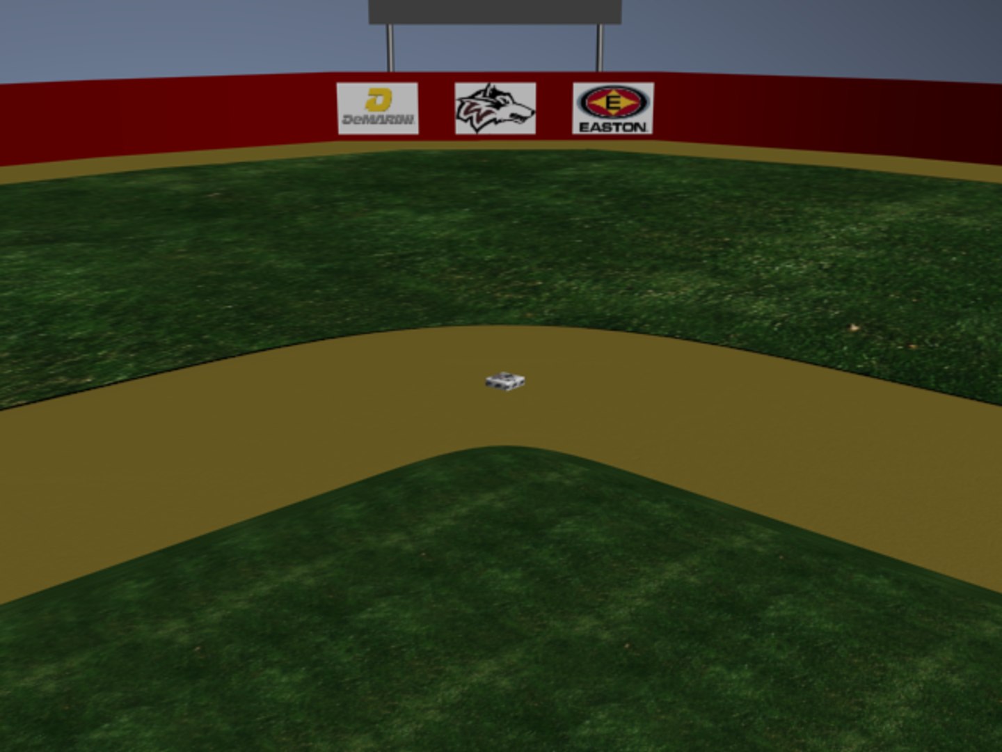 max baseball field bases