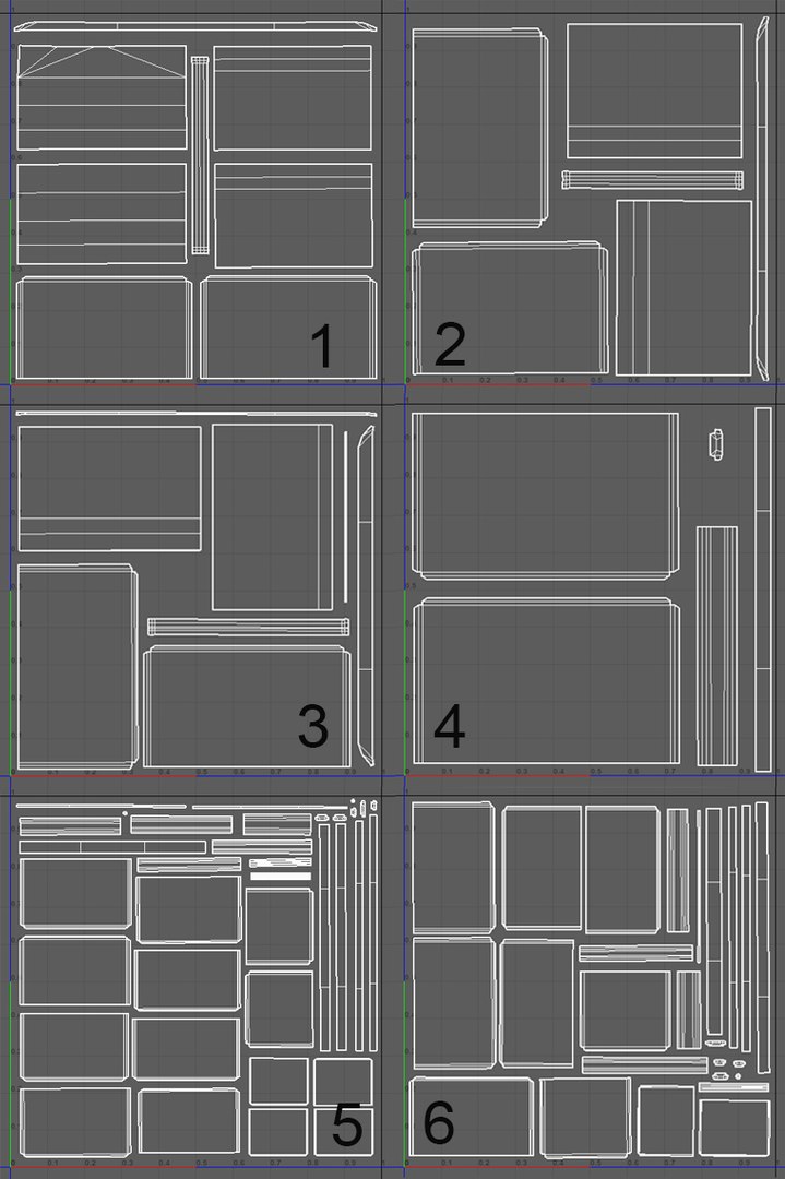 3D books uv model - TurboSquid 1420924