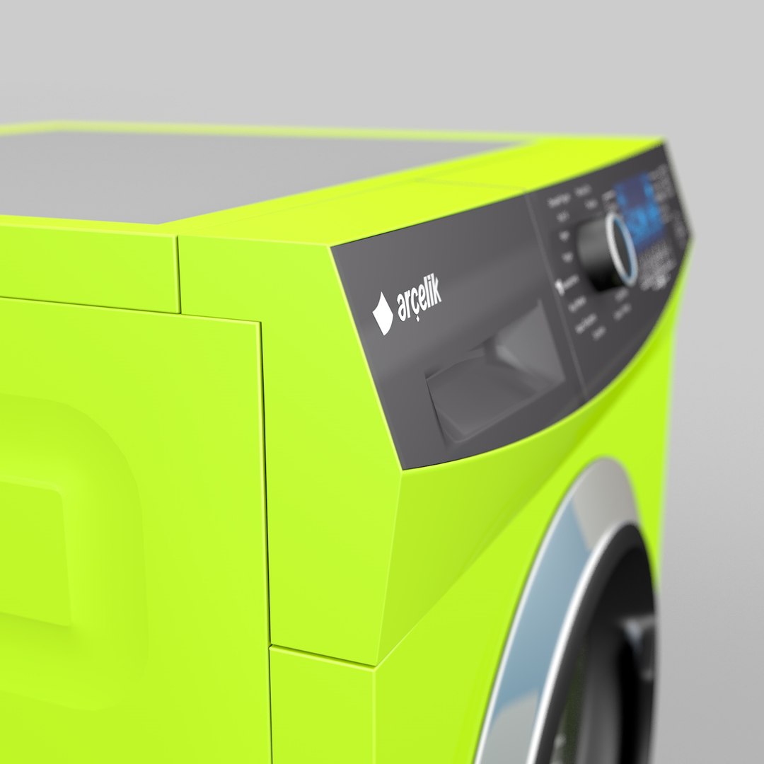 3ds Max Arcelik Inlove Series Washing Machine