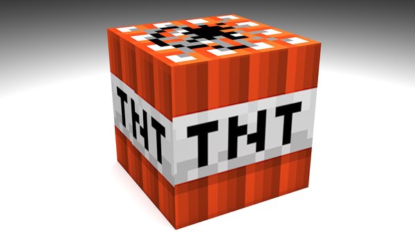 Minecraft TNT Model 3D - TurboSquid 1672507