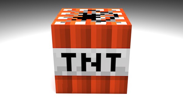 Minecraft TNT Model 3D - TurboSquid 1672507