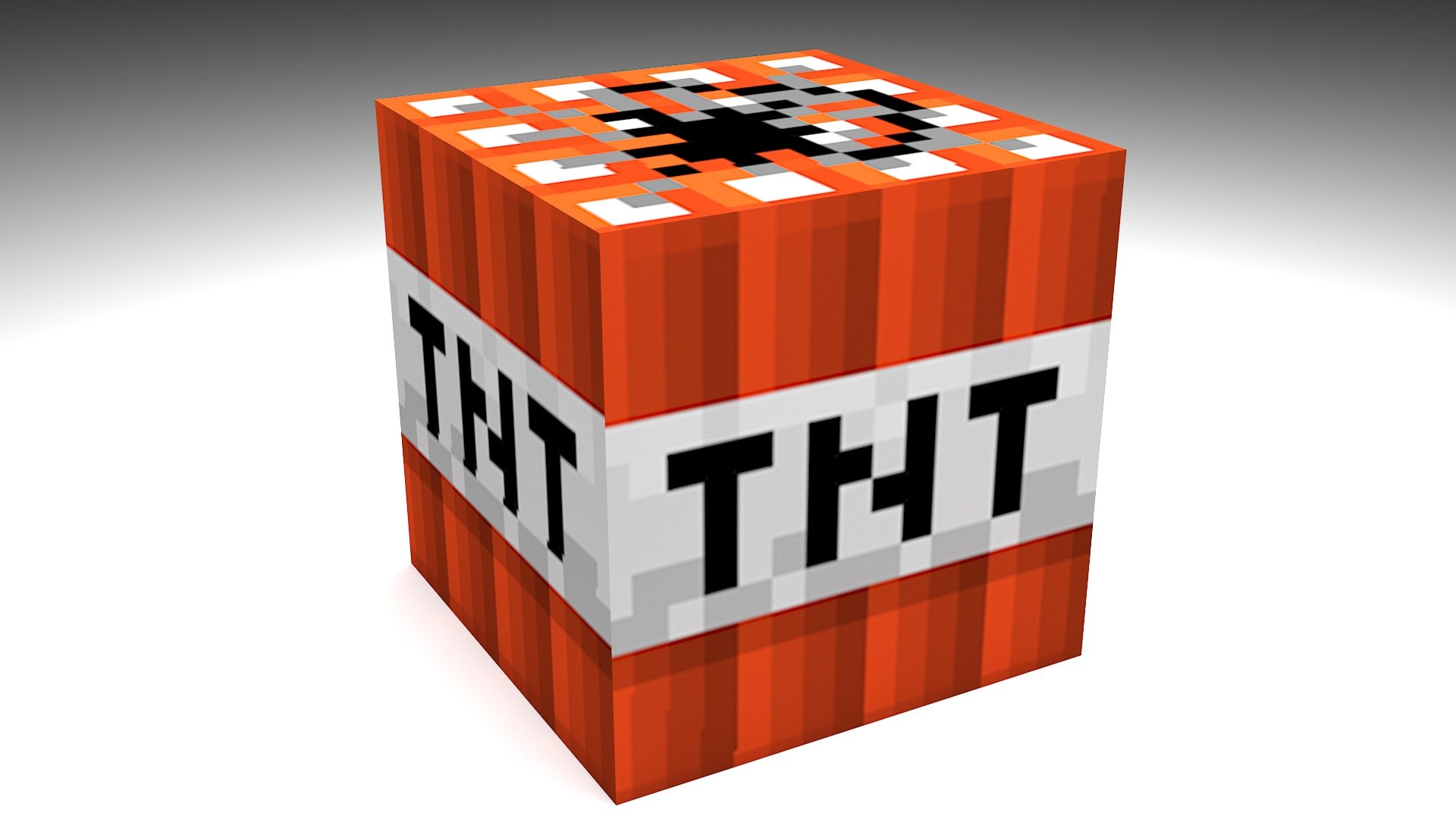3D model minecraft tnt - TurboSquid 1672507