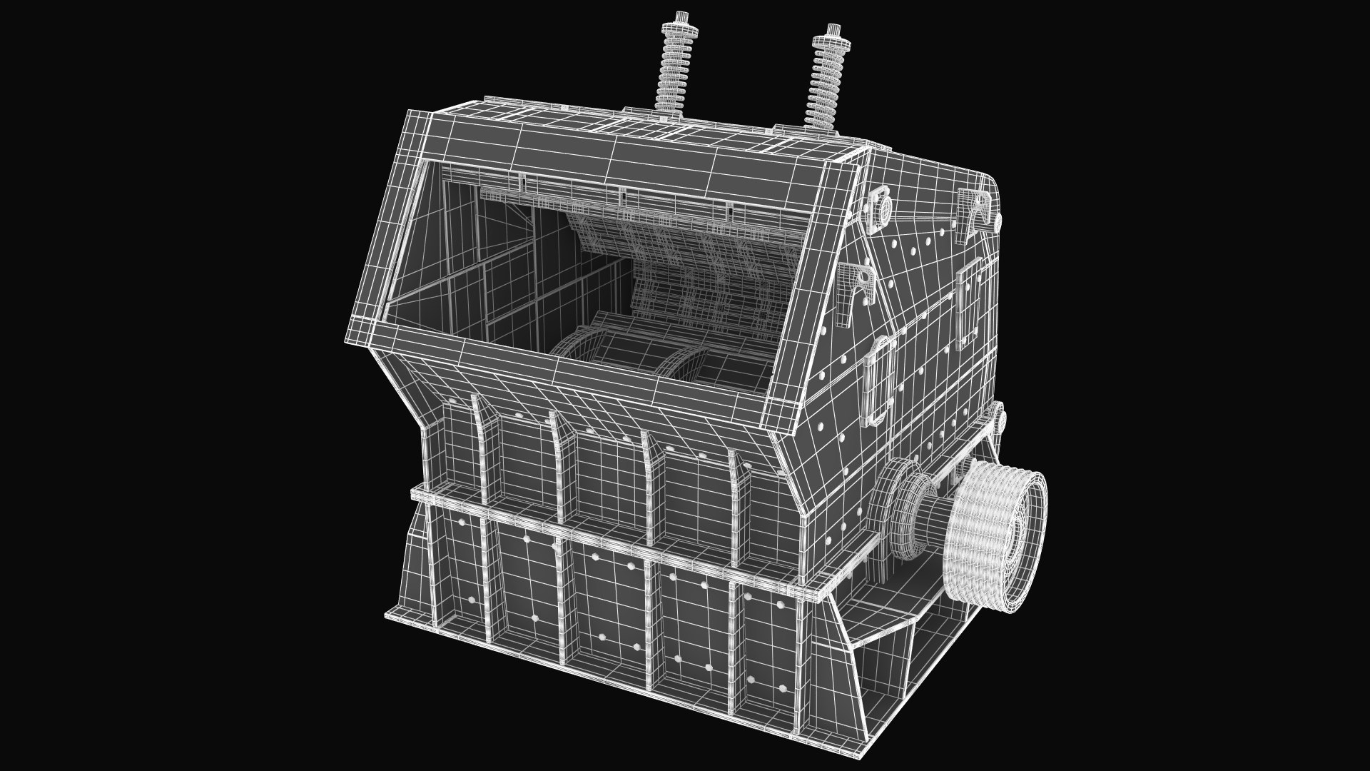3D Model Impact Crusher Crush - TurboSquid 1621282