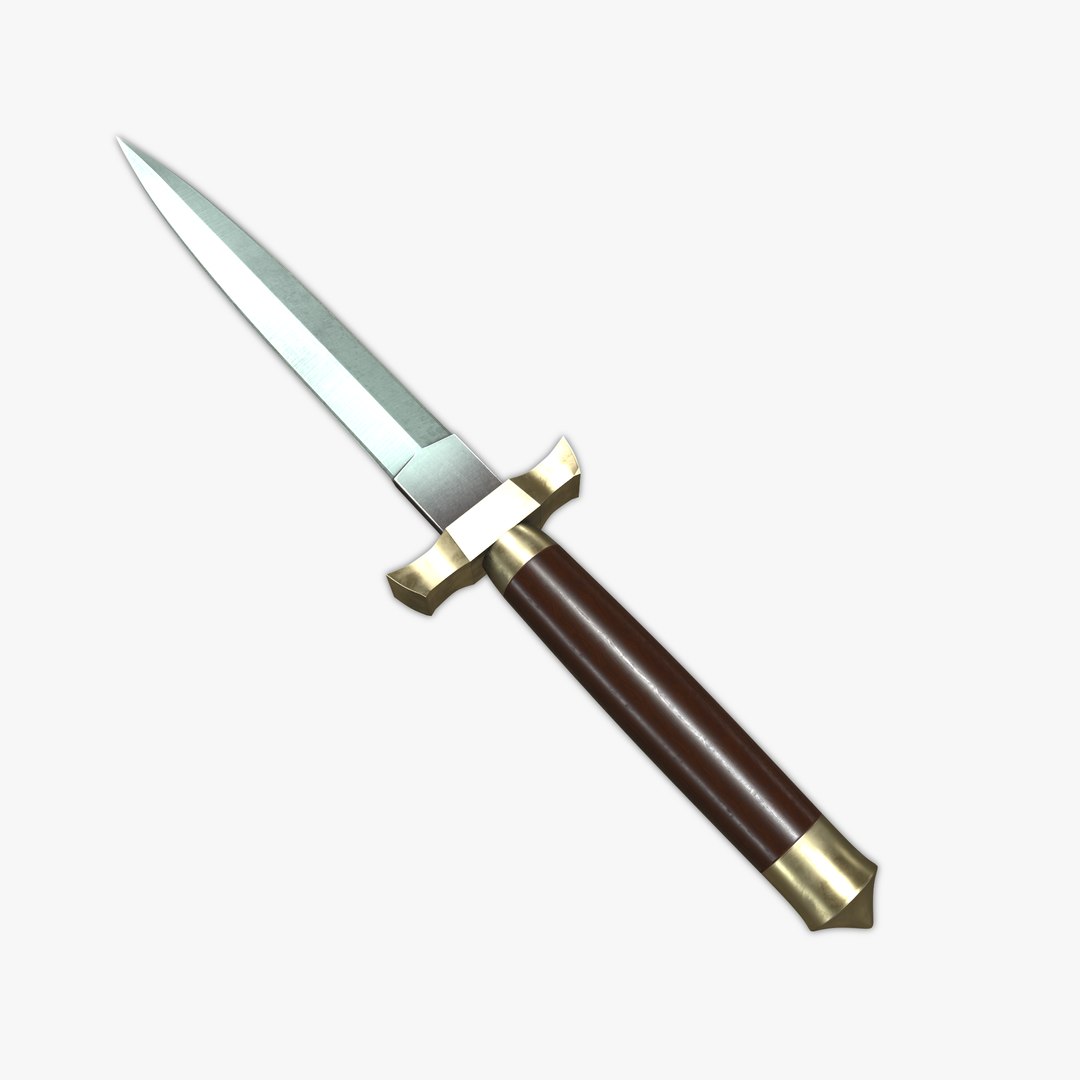 Modern Dagger 3D Model - TurboSquid 1294262