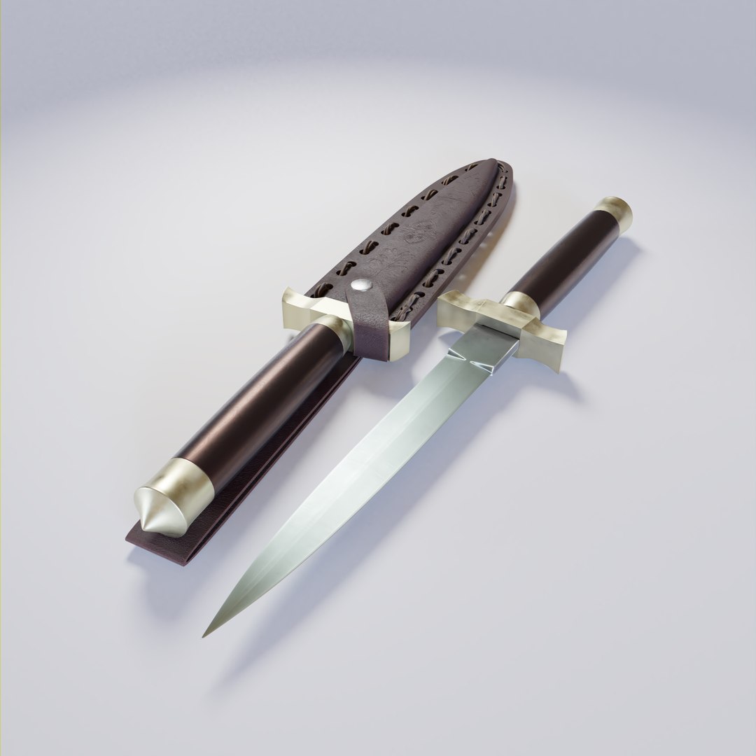 Modern Dagger 3D Model - TurboSquid 1294262