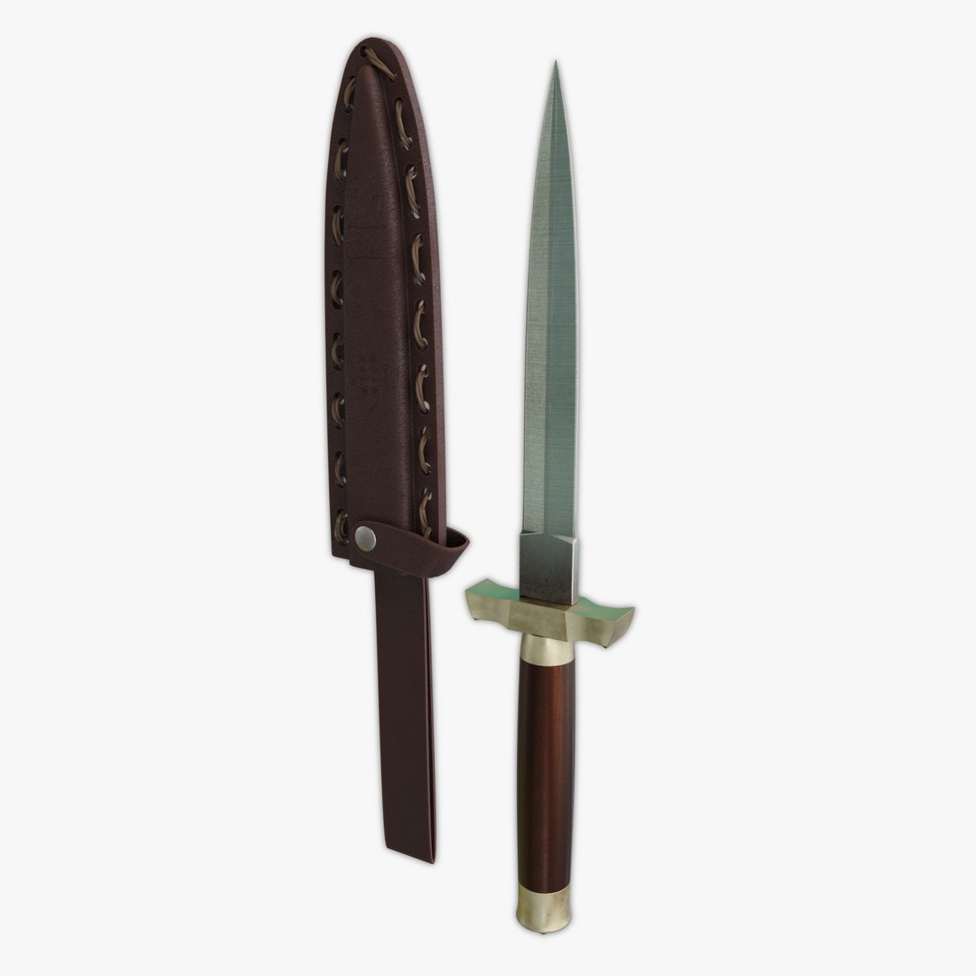 Modern Dagger 3D Model - TurboSquid 1294262