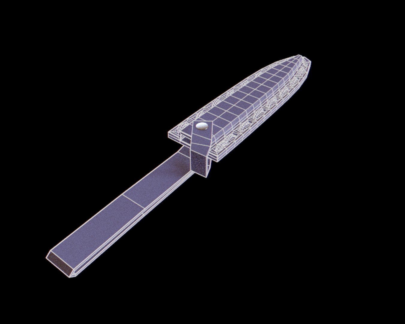 Modern Dagger 3D Model - TurboSquid 1294262