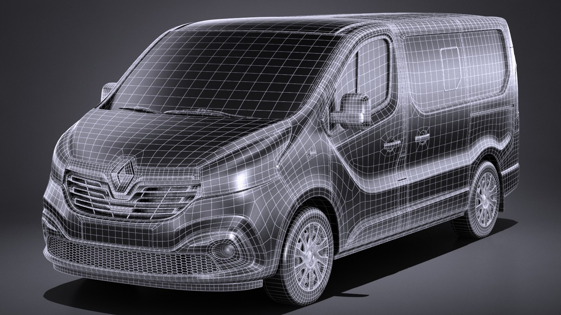 3D Renault Trafic Passenger - TurboSquid 1226176