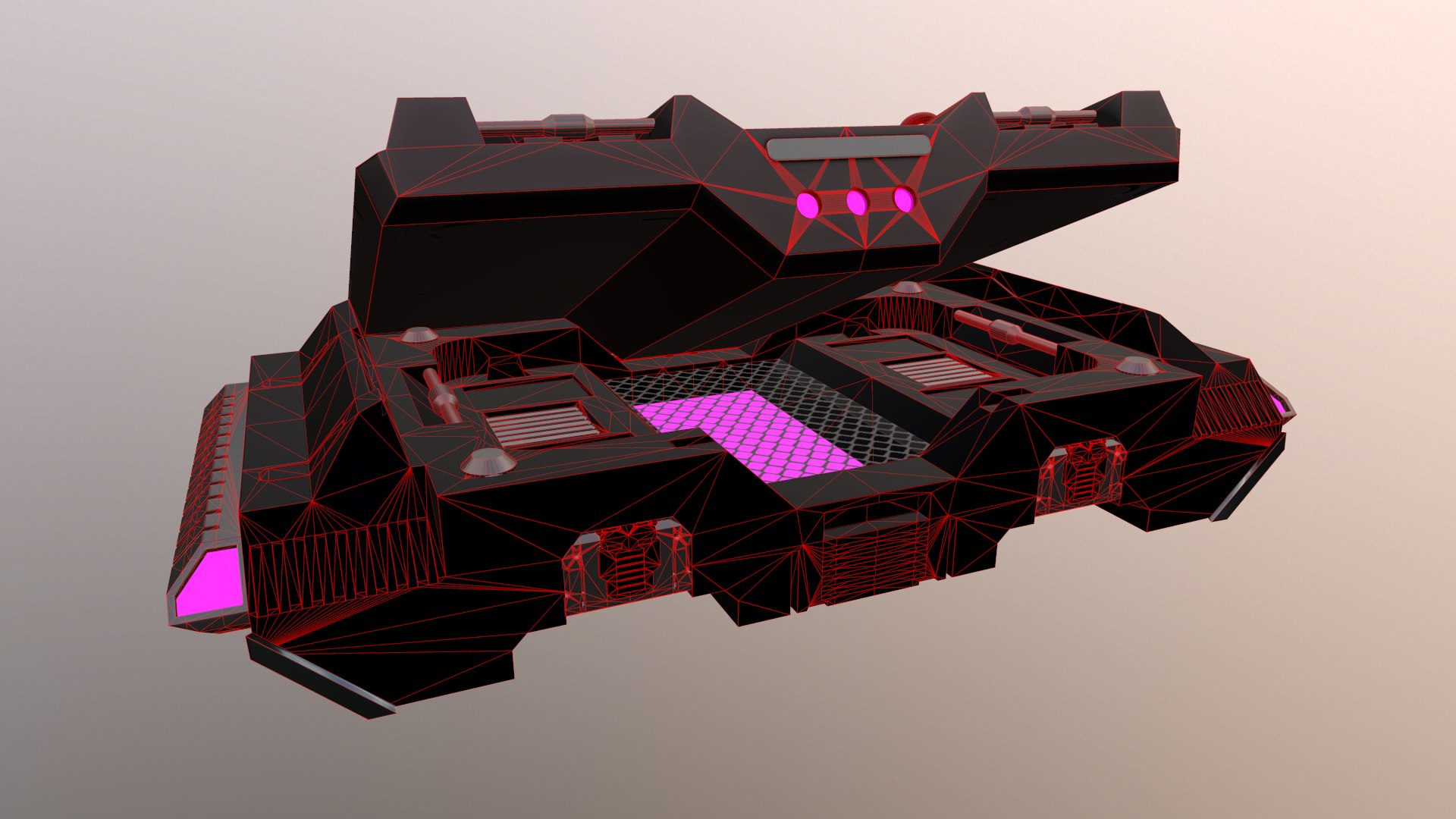 Scifi weapon crate 3D - TurboSquid 1755993