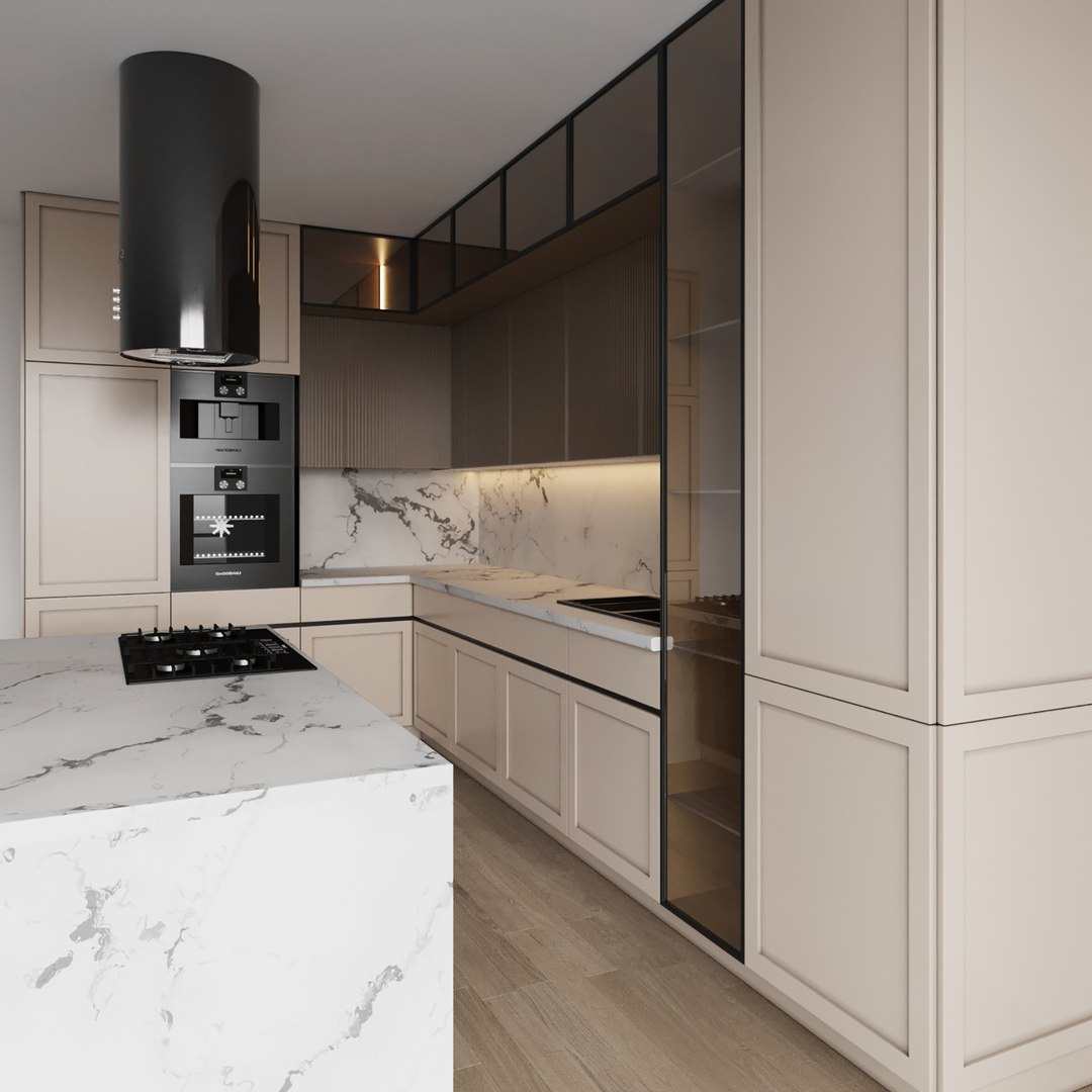 Kitchen 017 3D Model - TurboSquid 1873879