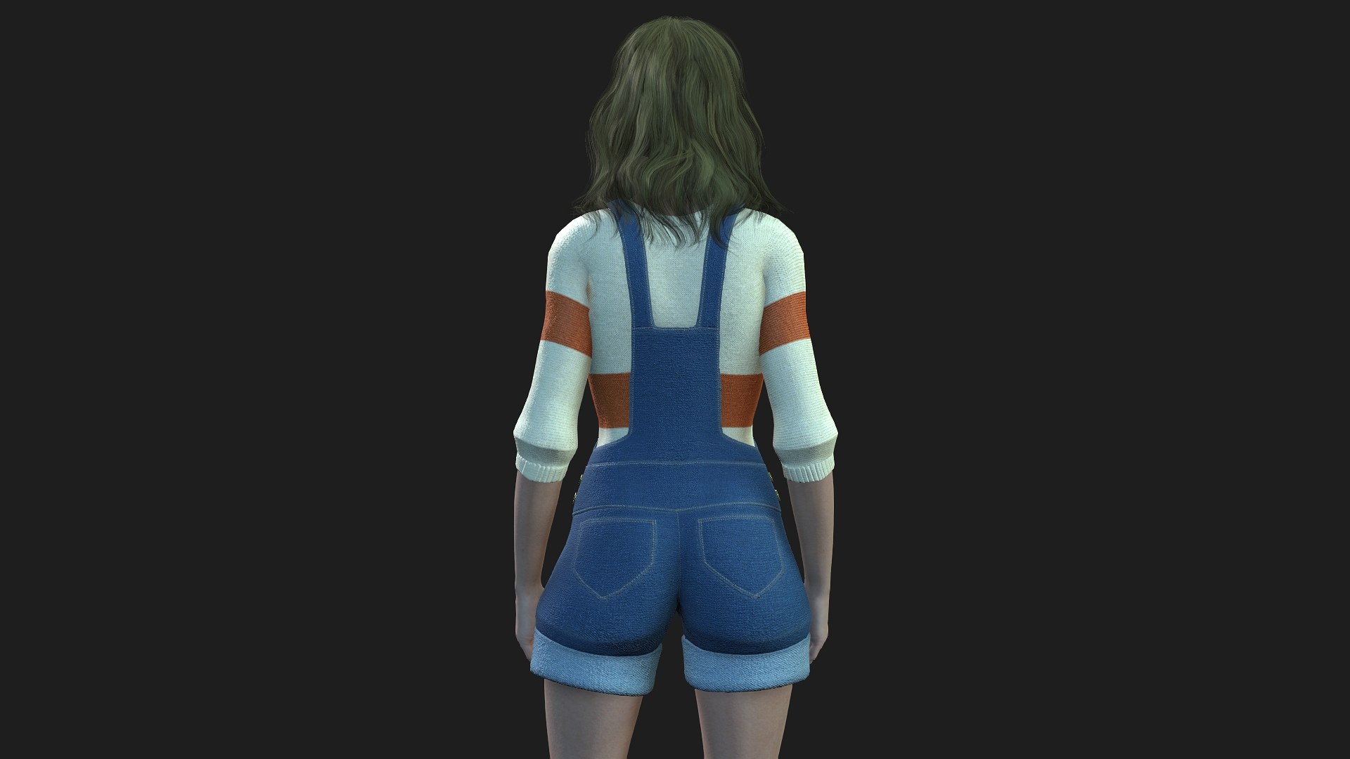 3D Female Character Model 3D Model - TurboSquid 2276269