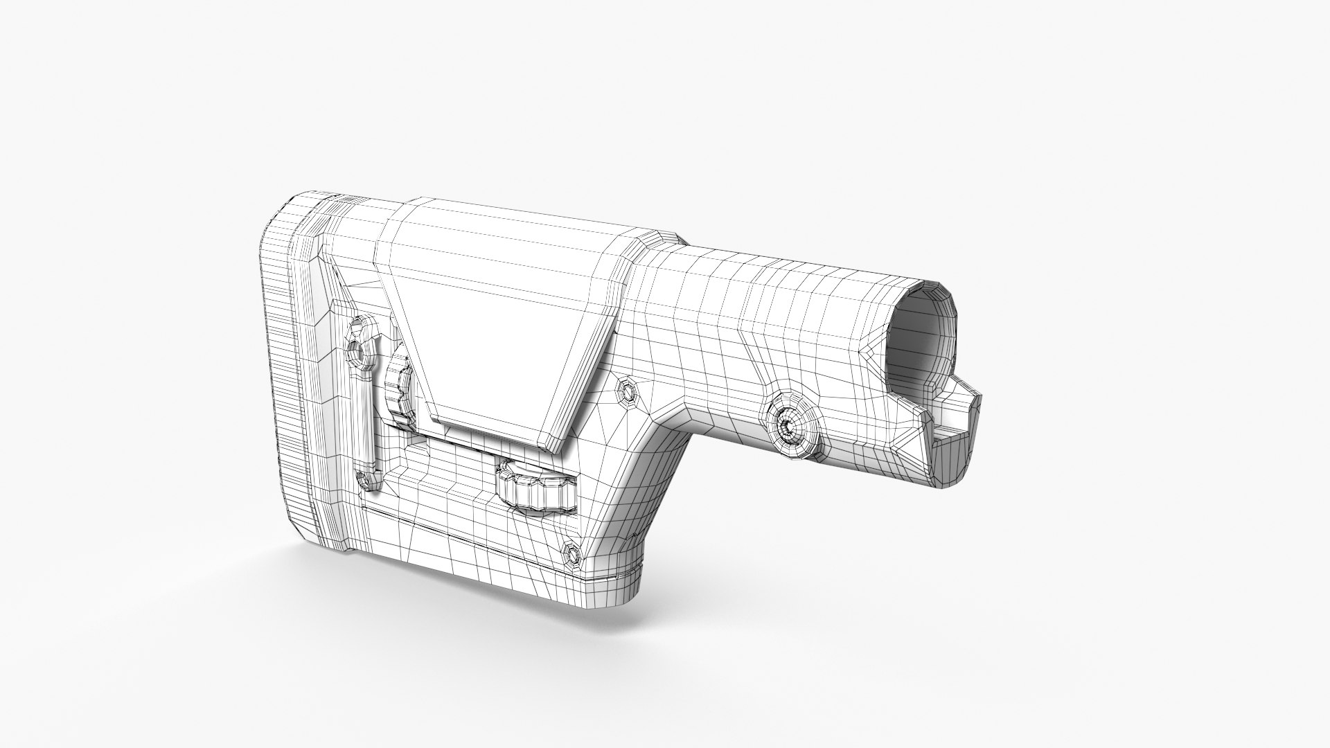 3D Model Magpul Gen3 Precision-adjustable Stock - TurboSquid 1468846