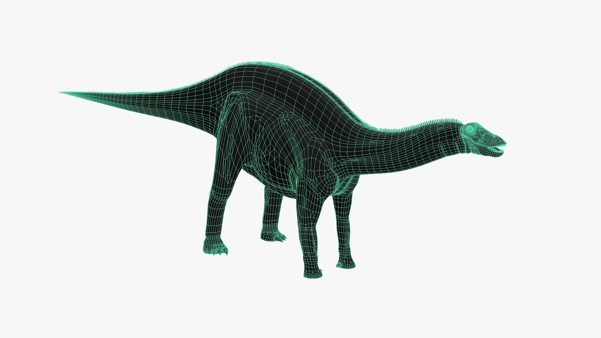Dicraeosaurus Dinosaur 3D - TurboSquid 2341322