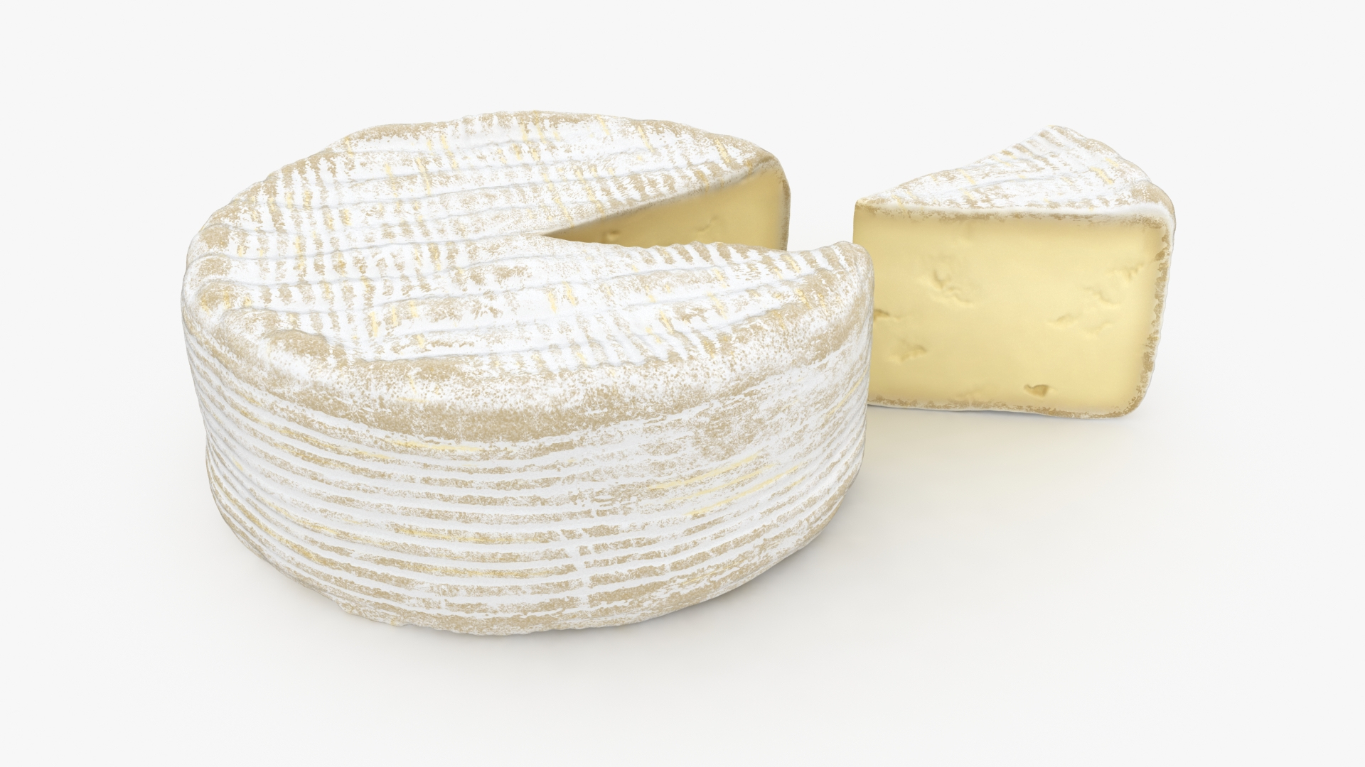 Brie Cheese 3D - TurboSquid 1993862