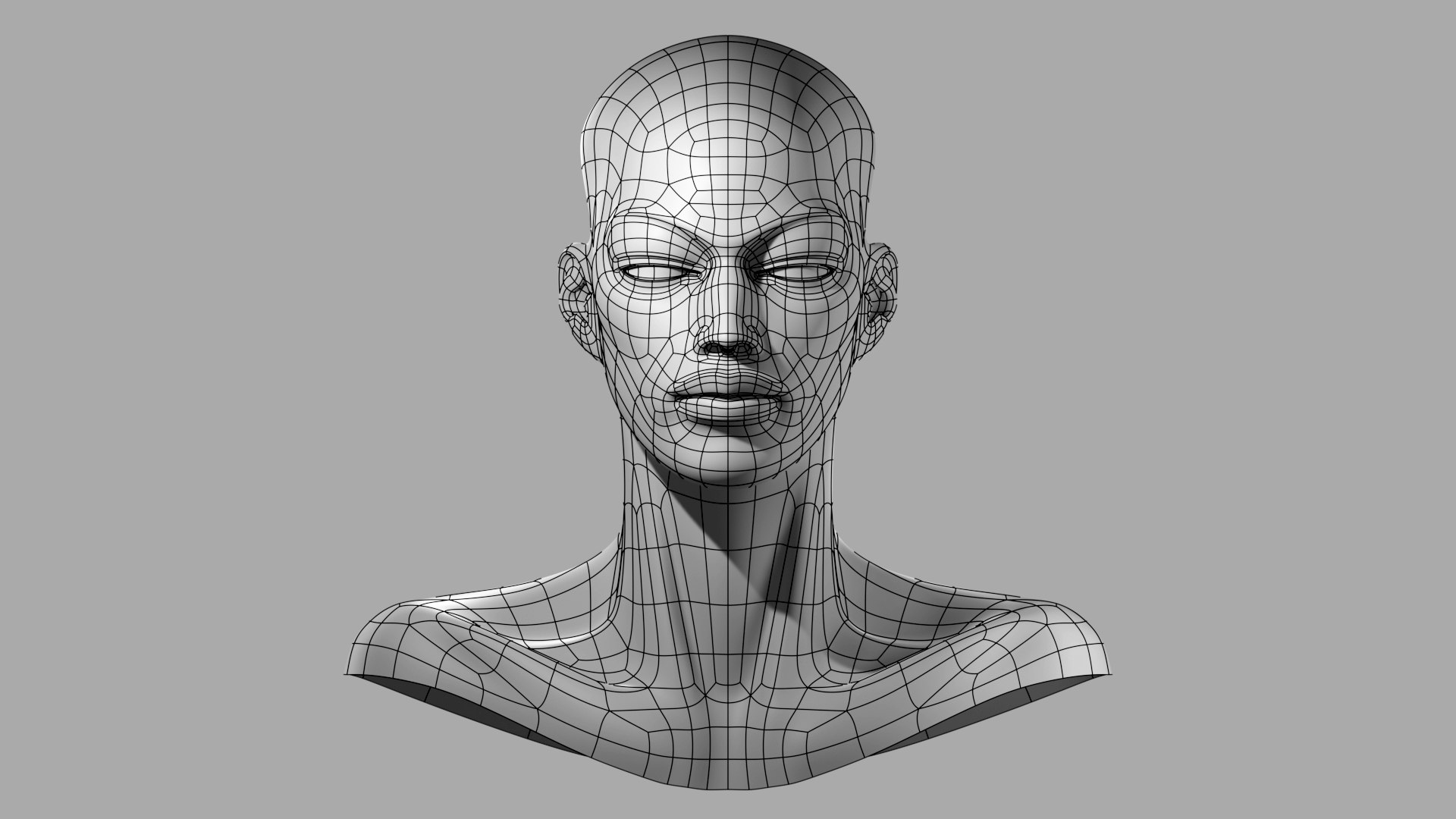 Young Woman Head 3D Model - TurboSquid 2286127