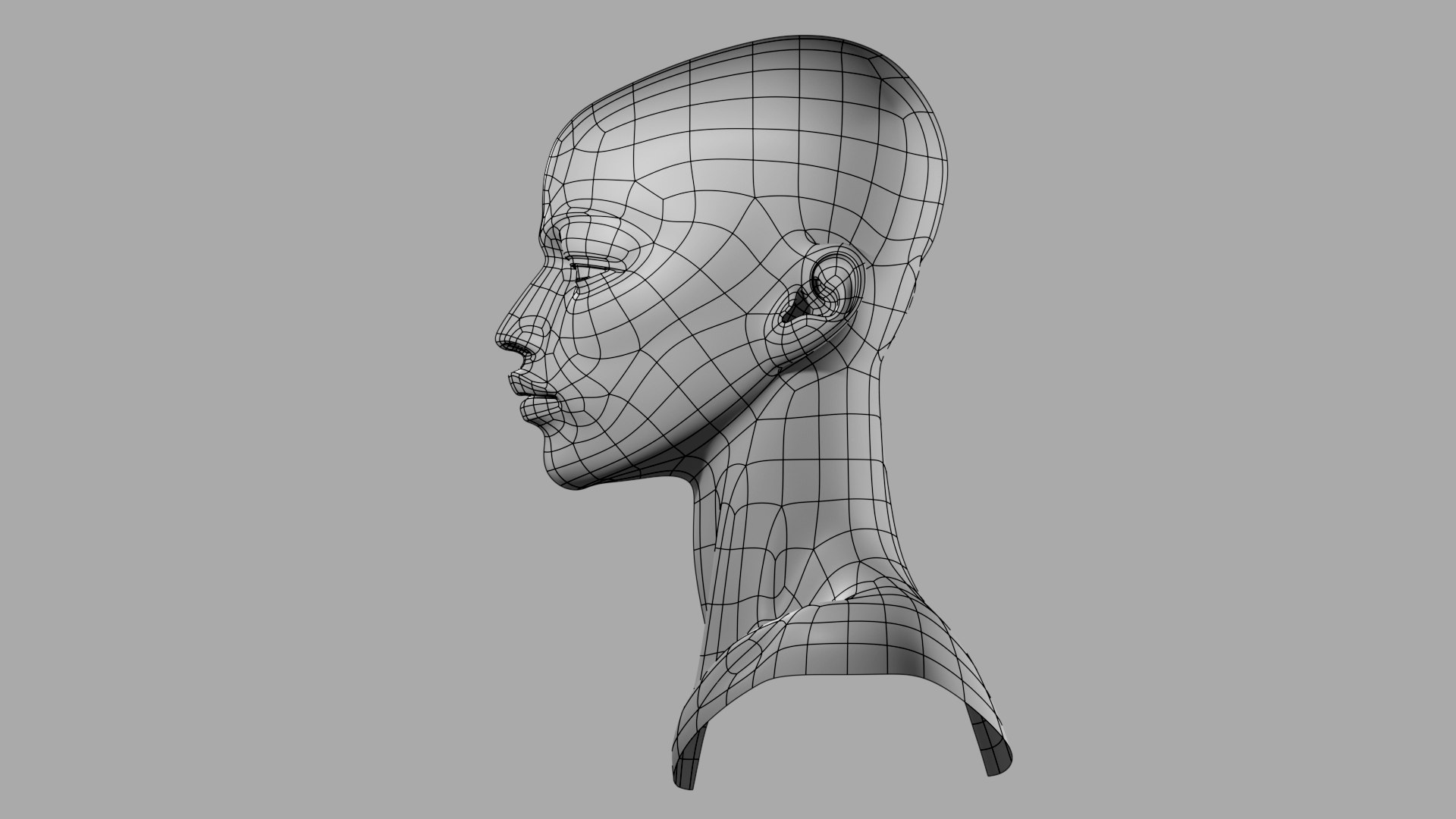 Young Woman Head 3D Model - TurboSquid 2286127
