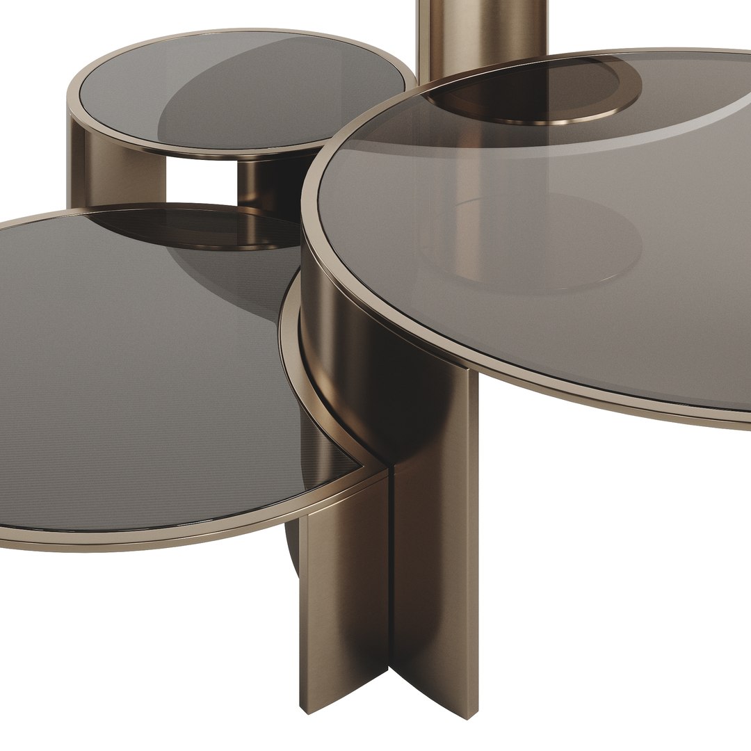 FENDI CONSTELLATION LITE COFFEE TABLE 3D - TurboSquid 1773418