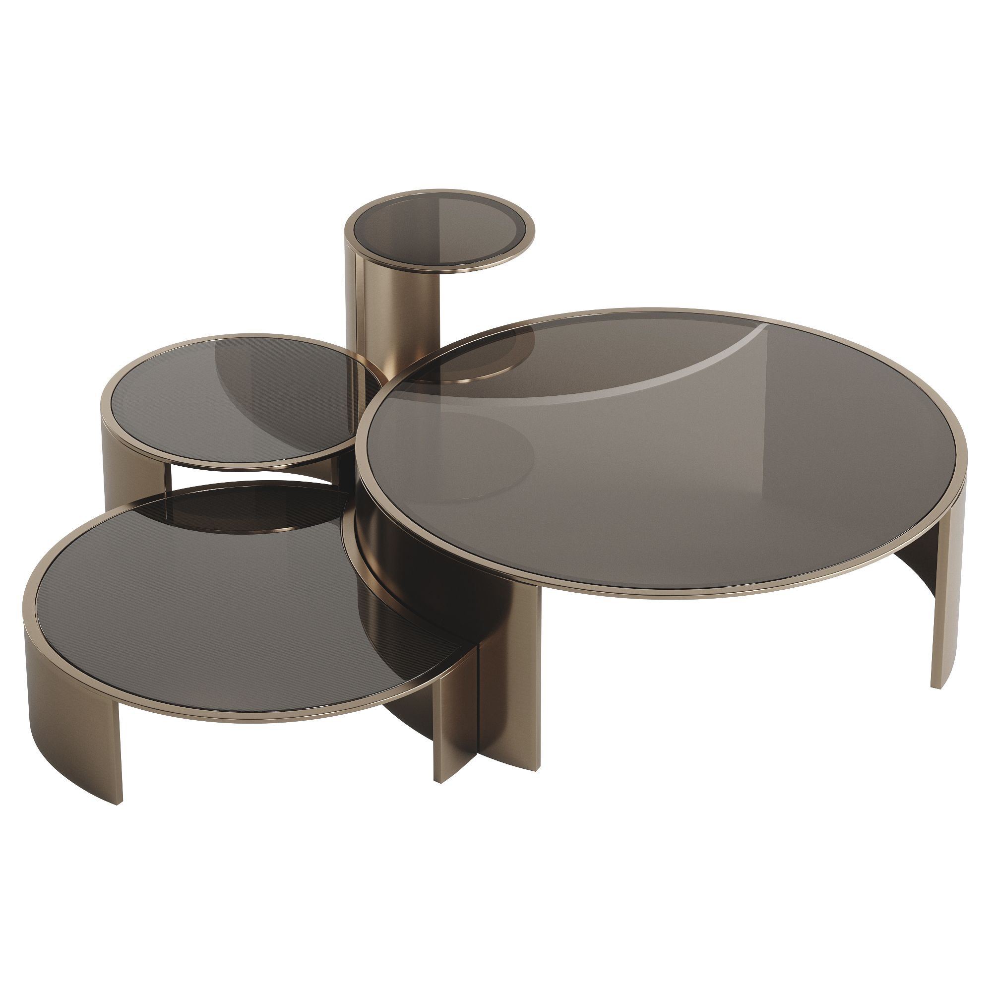 FENDI CONSTELLATION LITE COFFEE TABLE 3D - TurboSquid 1773418